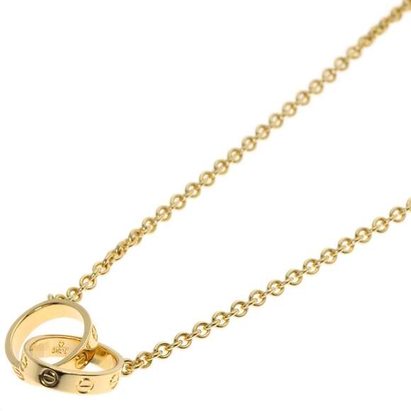 Cartier | Jewelry | Cartier Baby Love Necklace In 8k Yellow Gold For ...
